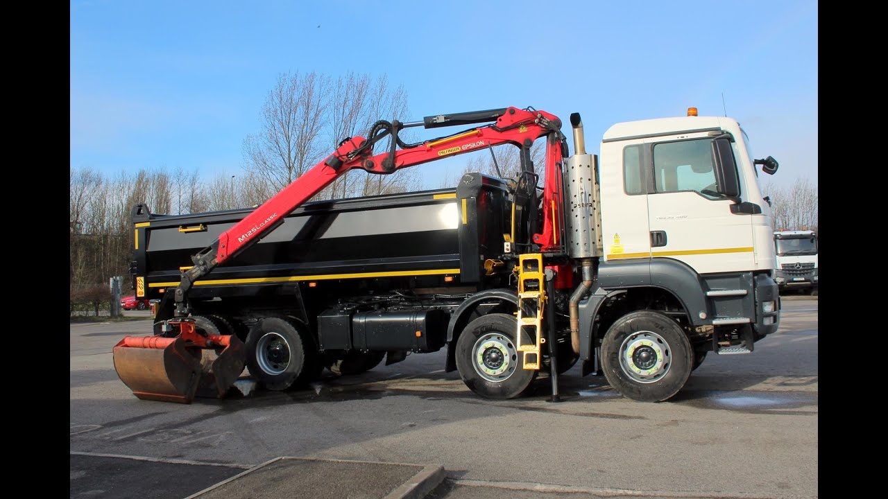 MAN 32T Tipper Grab - NU64 UCA - YouTube