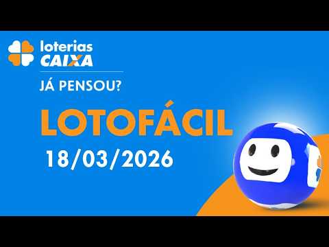 Resultado da Lotofácil - Concurso nº 3639 - 18/03/2026
