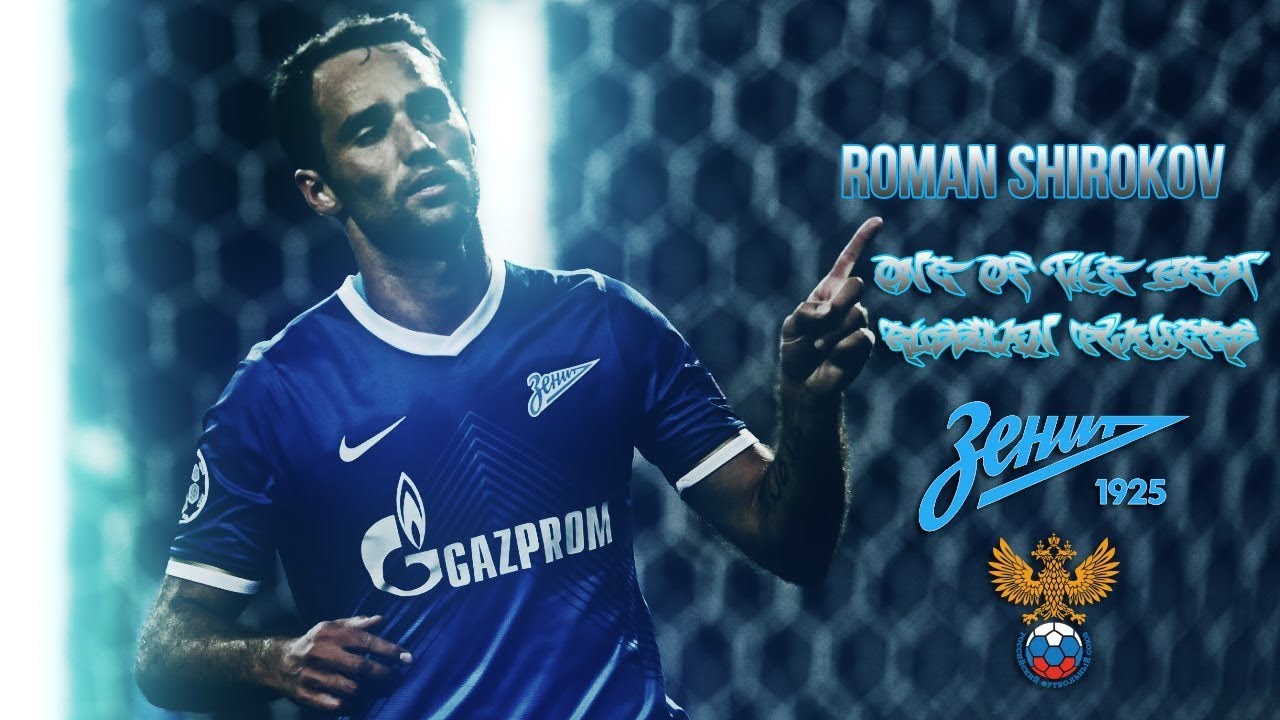 All the goals Roman Shirokov for zenit - YouTube
