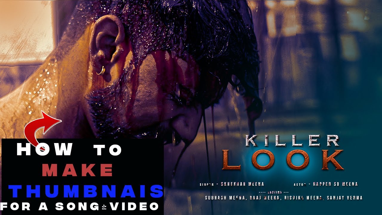 Video Songs thumbnails Create II How to Create Video Song Thumbnail ...