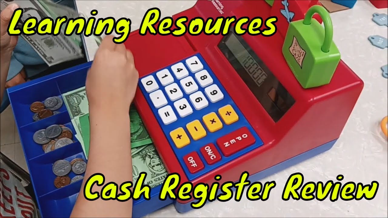 So Popular! Learning Resources Cash Register - YouTube