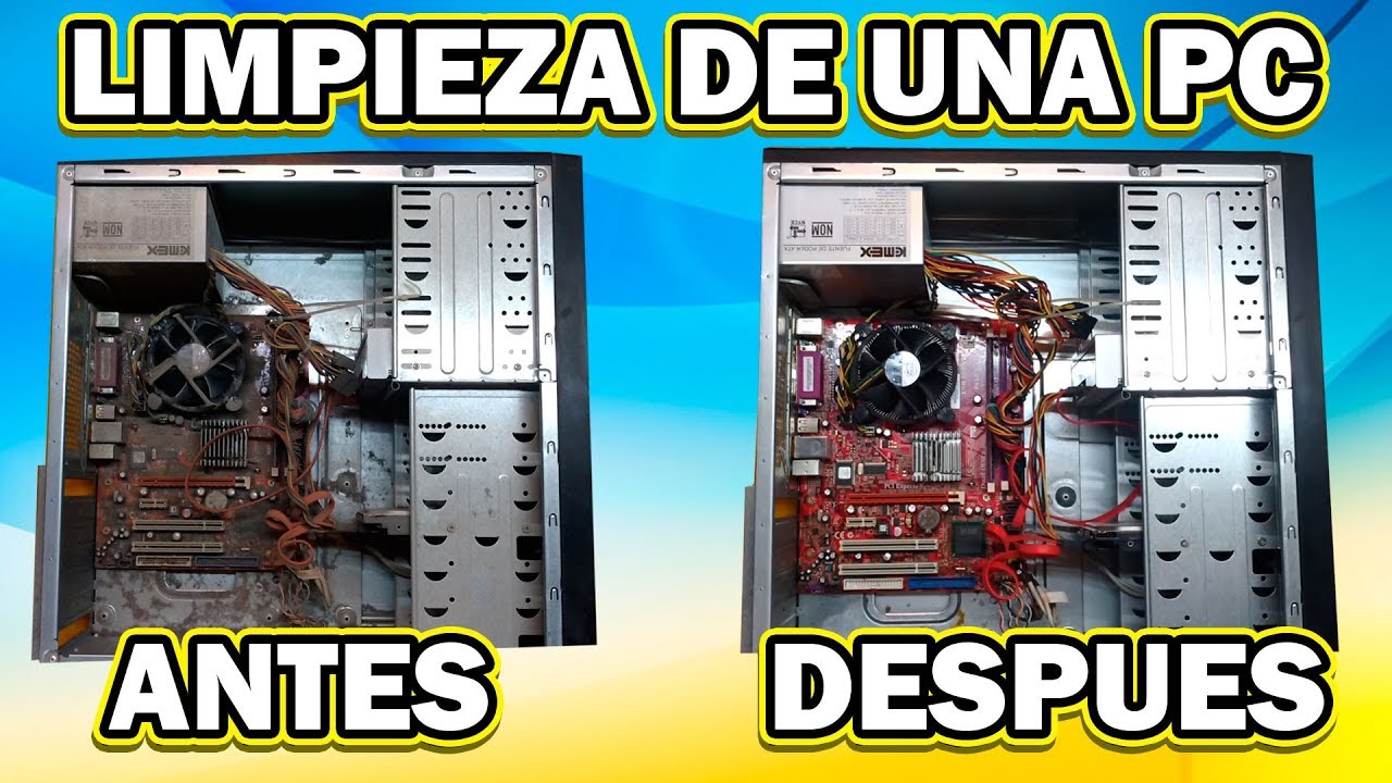 LIMPIEZA PC - YouTube