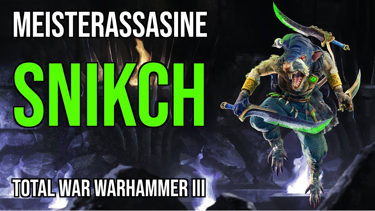 Snikch erschleicht sich Cathay auf Sehr Schwer l | Warhammer 3 ...