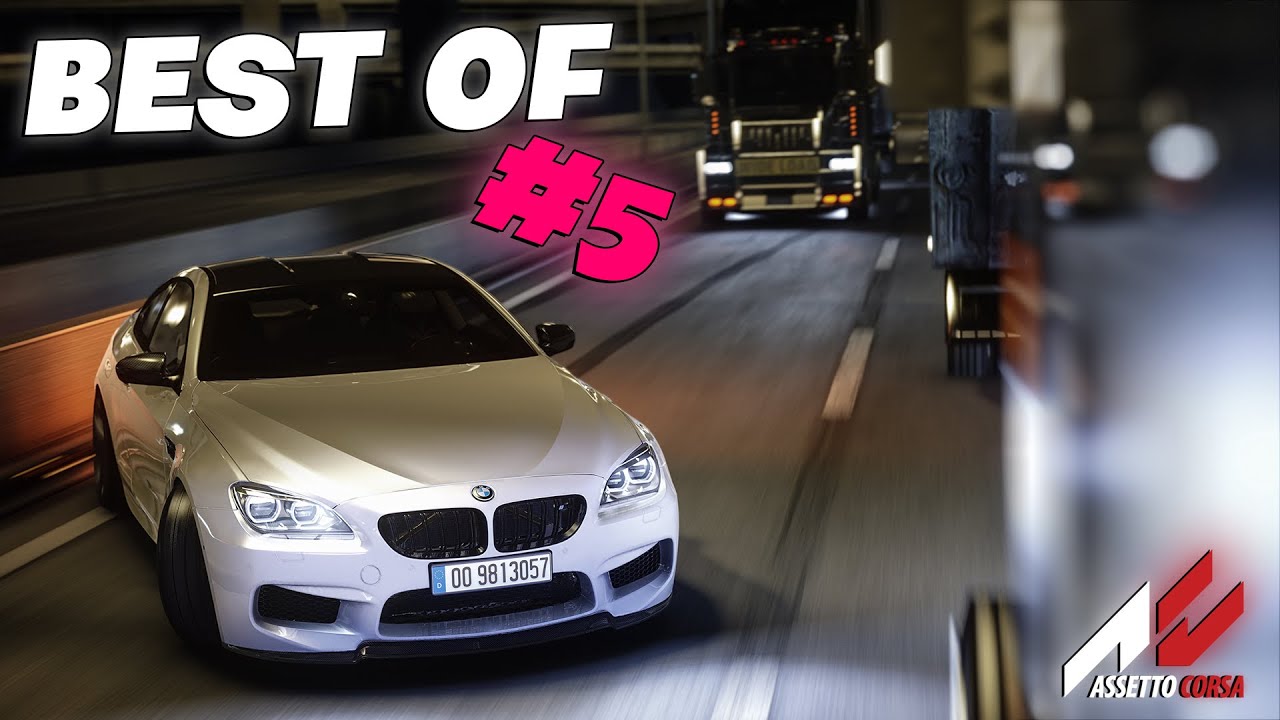 BEST OF LIVE #5🚗 | BMW M6 F13 | Assetto Corsa - YouTube