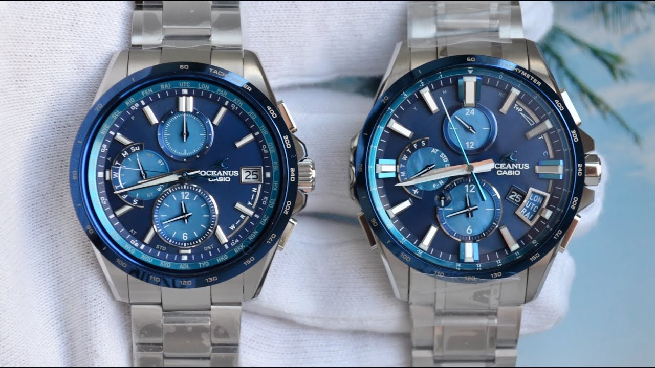 Обзор Casio Oceanus Blue Ocean G2000F, T2610F / GPS / модель 2018 года ...