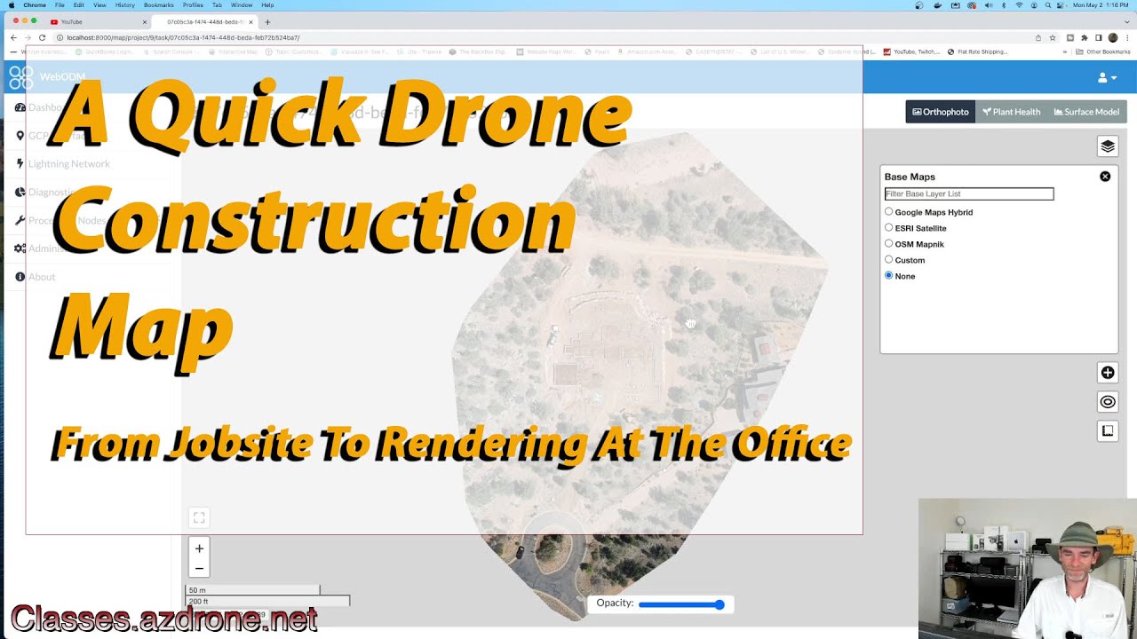 A Quick Drone Construction Map - YouTube