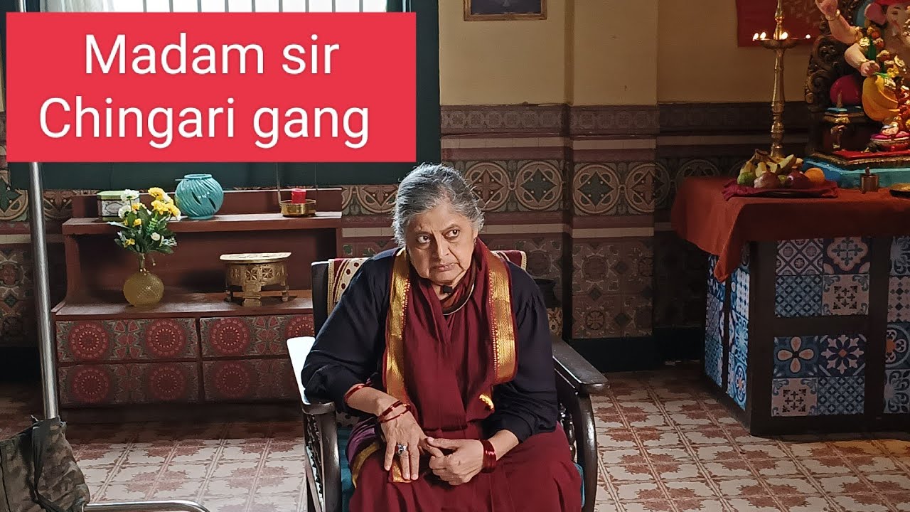 Madam sir on location chingari gang par aai mushibat behind the scene # ...