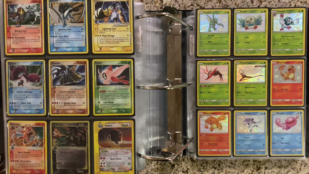 Complete hidden fates & shining fates shiny vault set - YouTube