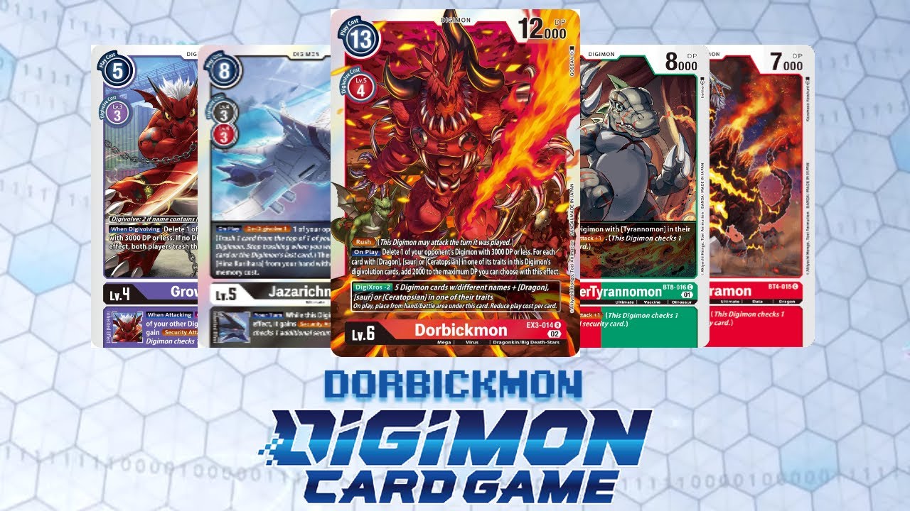Digimon TCG | Dorbickmon EX3 | Revienta a tu oponente si que sepa como ...