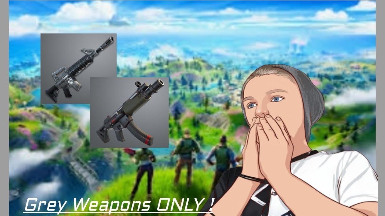 ⬜️(Only using Grey WEAPONS !)⬜️ - YouTube