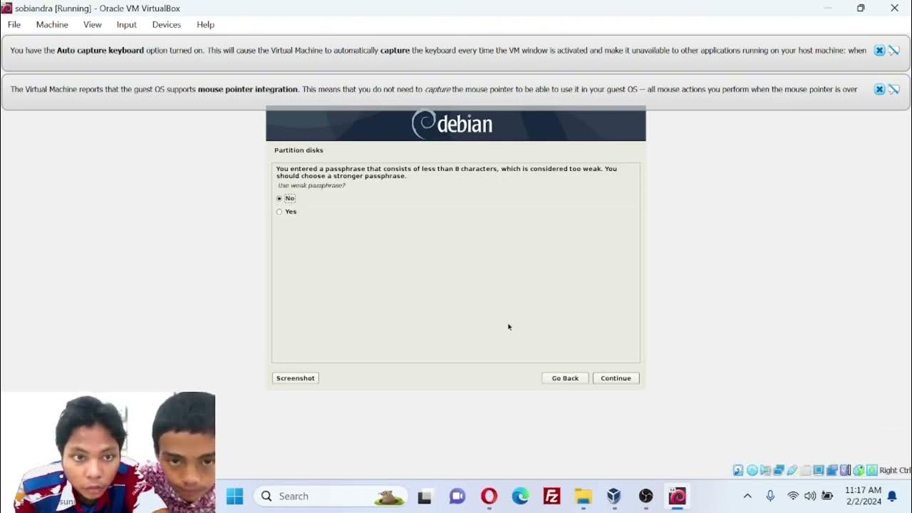 how to install debian 10 on virtual box - YouTube