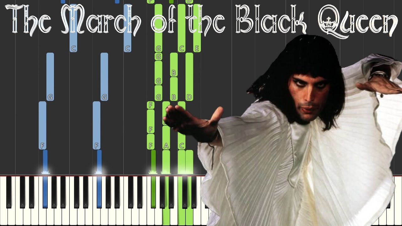 Queen - The March of the Black Queen Piano Tutorial - As Played by ...