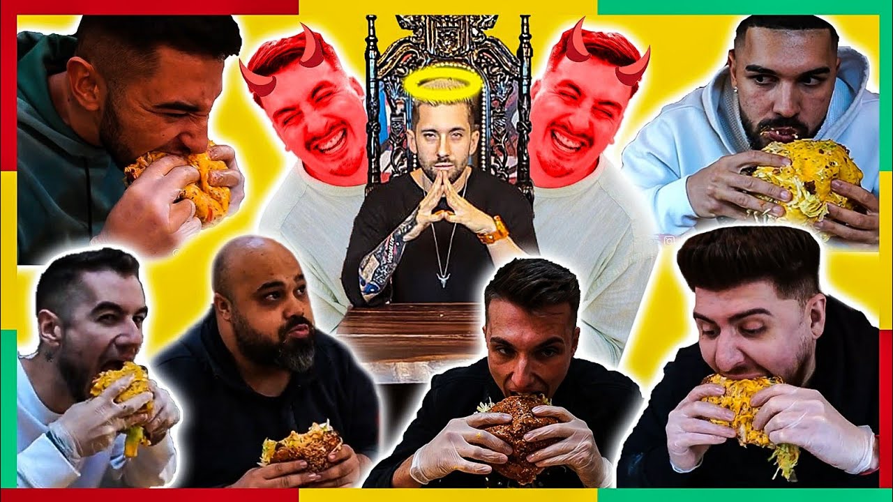 DIMA/GHIDUS/MOCANU/COLO/THEO/MATEI/PERVERSU vs 3 BURGERI PENTRU 1000 de ...