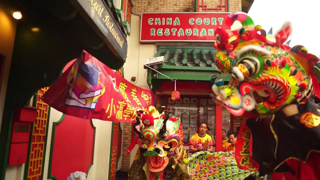 Hakka Qilin dance in Birmingham - YouTube