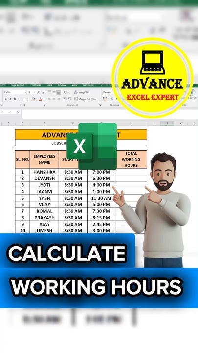 🤔🤔MOD Function In Excel || Calculate Working Hours || Advance Excel💯 || #shortsfeed #excel # ...