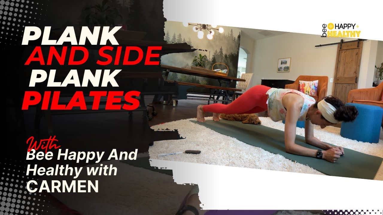 How to do Modified Plank and Side Plank Yoga Pose | Pilates Plank and ...