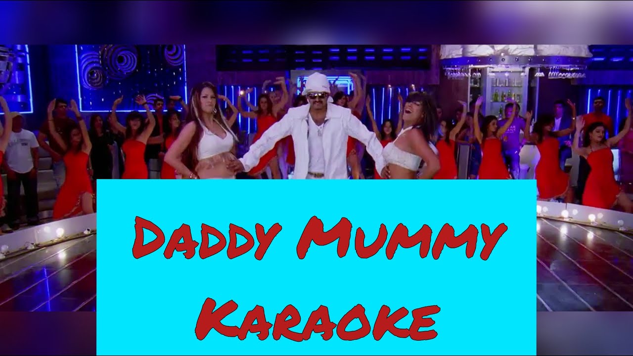 Daddy Mummy Karaoke | Lyrics | Villu | Devi Sri Prasad | HD 1080P - YouTube