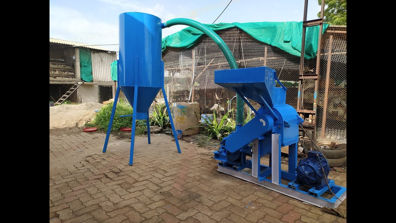 20 HP GRINDER BLOWER CYCLONE TYPE GRINDER||CATTLE FEED MILL|| POULTRY ...