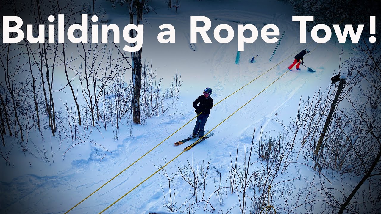 Building a Rope Tow! - YouTube