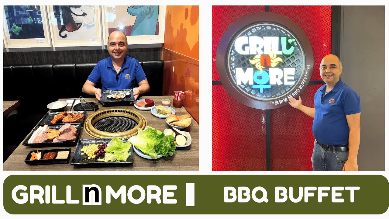 Grill n More -Japanese and Korean grilled BBQ buffet || My excellent ...