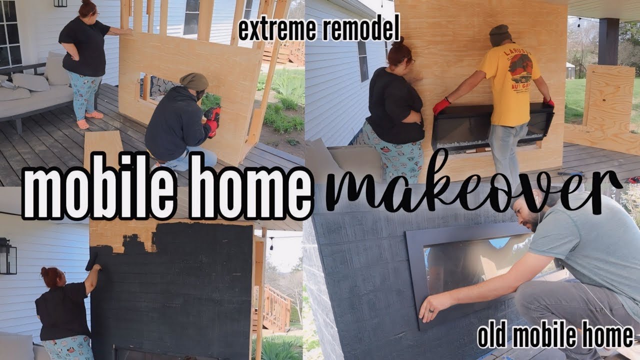 Redneck Extreme Mobile Home Makeover Trailer Remodeling Journey: