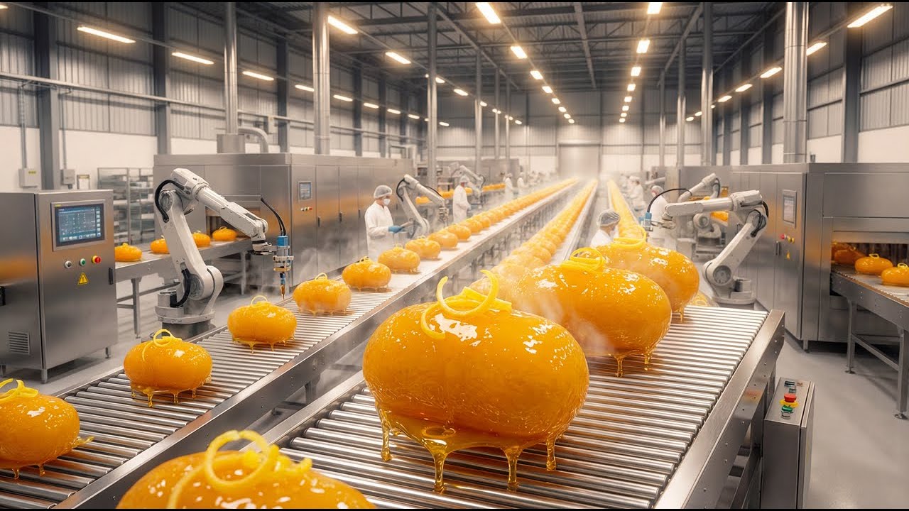 Inside the Sweet Factory | Amazing Sweet-Making Process You Have Never ...
