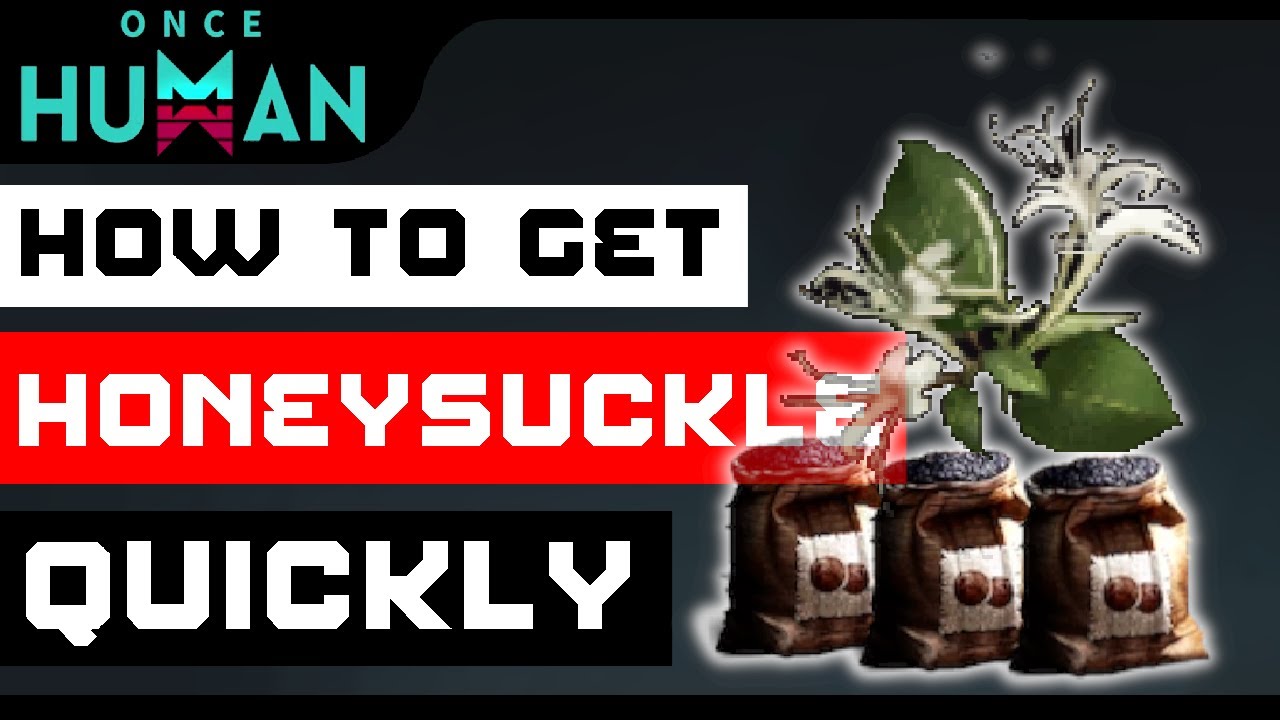 Once Human: honeysuckle & Seeds 15+ Per Run (Manibus) - YouTube