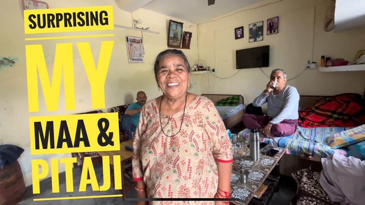 Surprising My MAA and Pitaji - YouTube