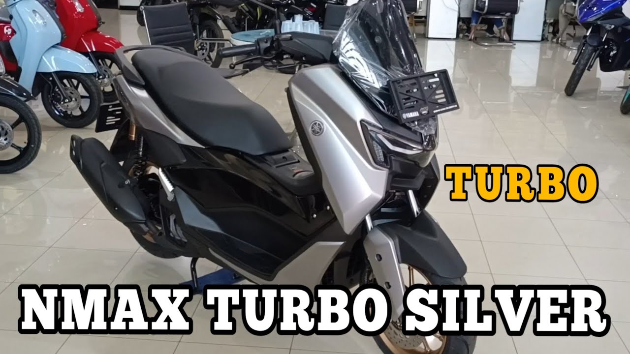 NMAX TURBO 2024 WARNA SILVER KEREN JUGA 🤩 - YouTube