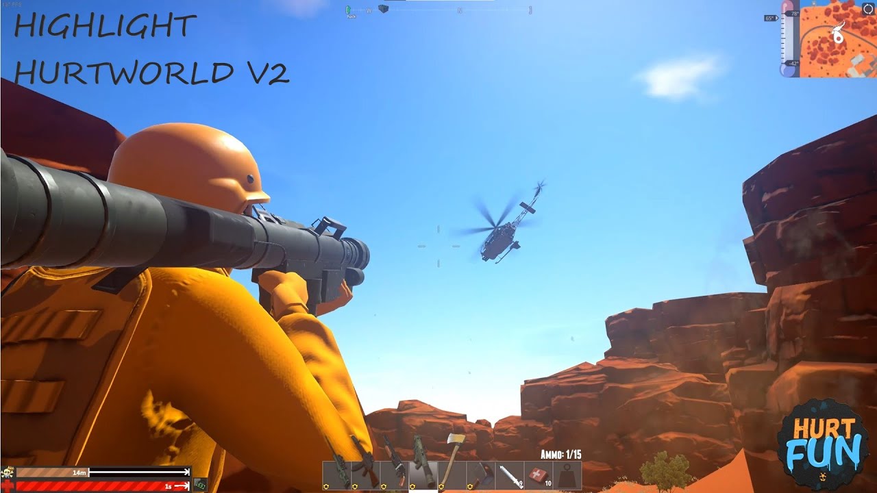 Falling Down | HIGHLIGHT | HURTWORLD V2 | PVP MONTAGE | HURTFUN | - YouTube