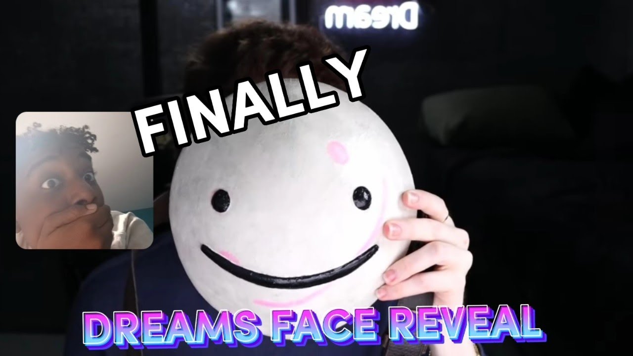 DREAMS FACE REVEAL | Gamer Reacts #dream - YouTube