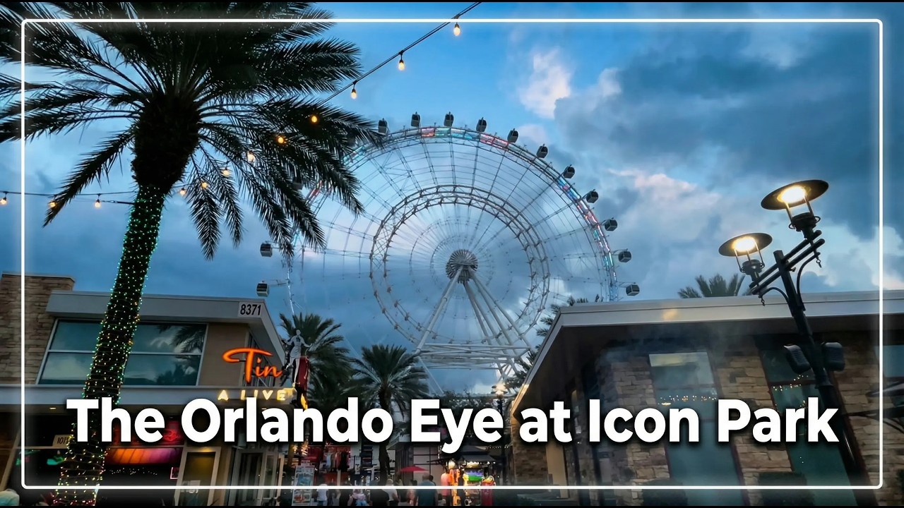 Riding the Orlando Eye 400 Feet Above Orlando! You Won’t Believe These ...