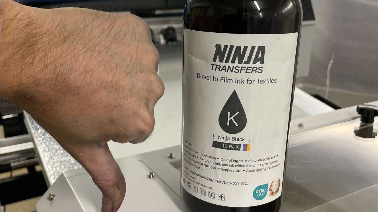 Ninja Transfers Review, commercial DTF supplies - YouTube