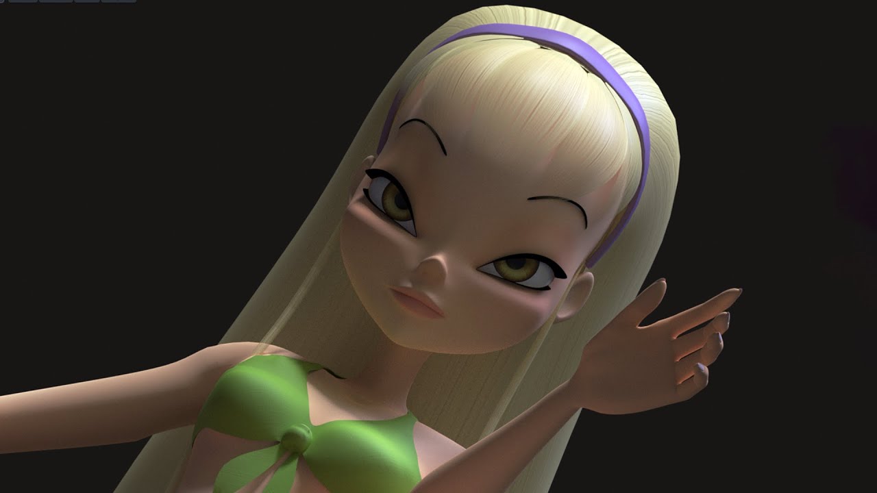 Winx Club - Stella Test Animation - YouTube