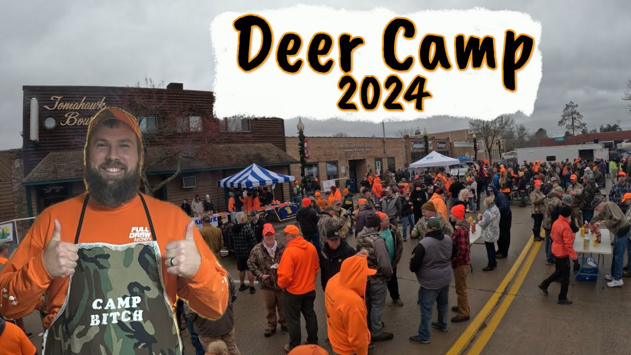Wisconsin Deer Camp 2024!! Let's Get This Party Started!! - YouTube