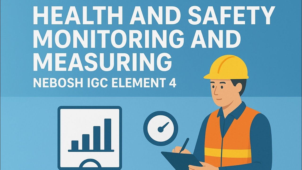 NEBOSH IGC Element 4 | H&S Monitoring and measuring #neboshigc # ...