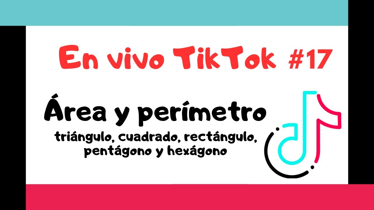 🔴 Área y perímetro | En vivo TikTok 📱 - YouTube