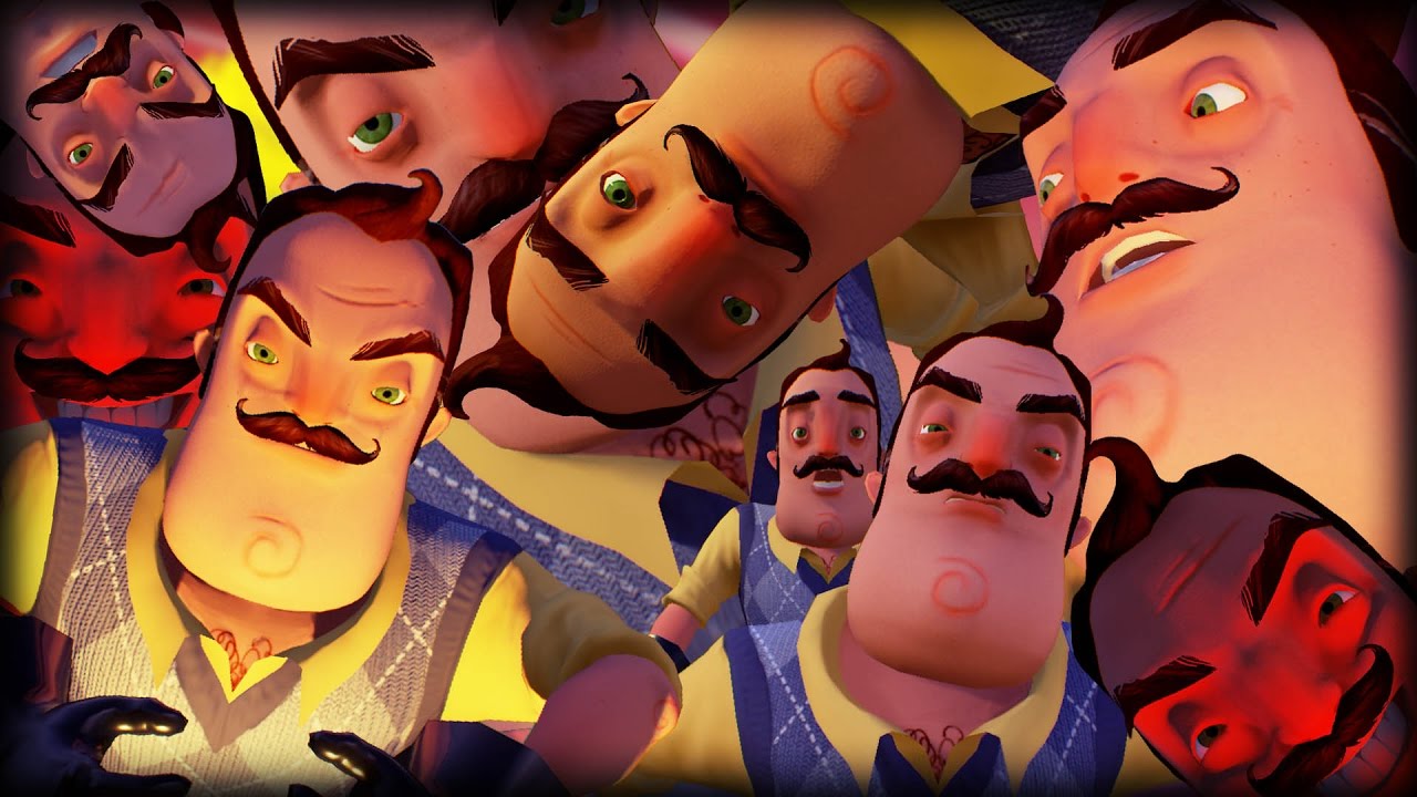 PSYCHO NEIGHBOR CRIES?! | Hello Neighbor Alpha 3 - YouTube