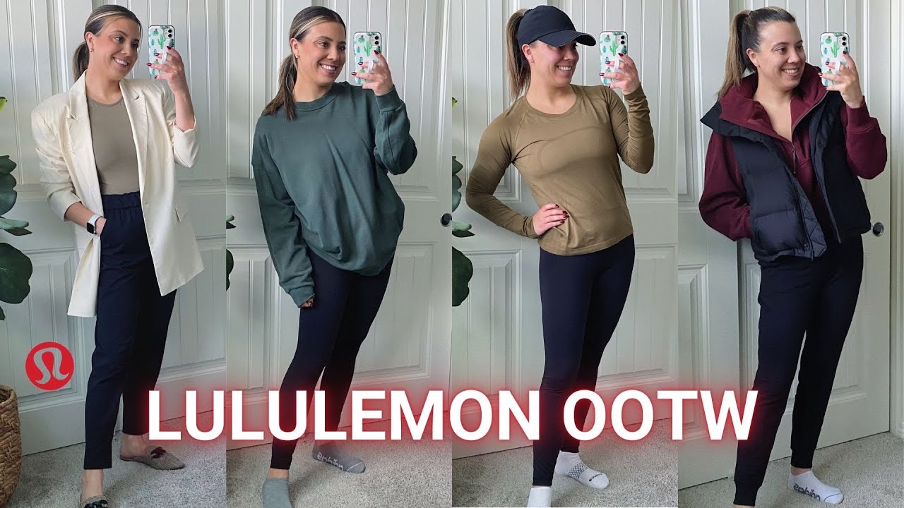 LULULEMON OUTFITS OF THE WEEK | vlogmas day 20 - YouTube