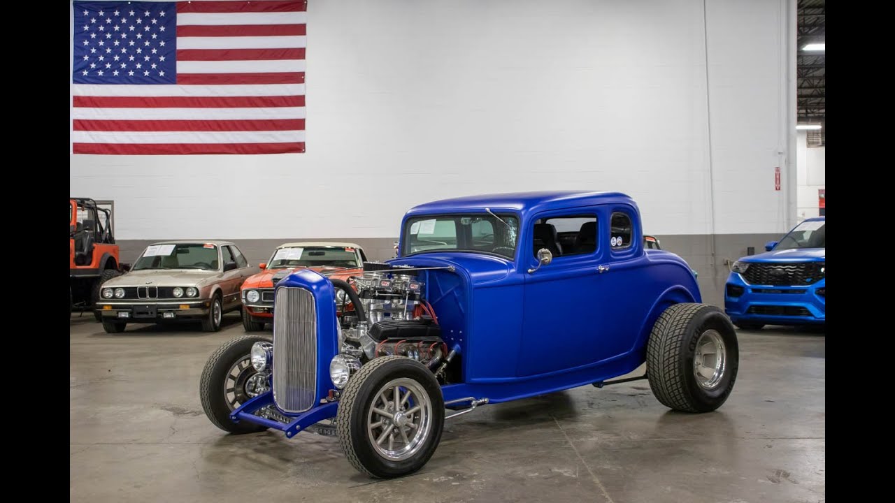 1932 Ford 5 Window Walk Around - YouTube