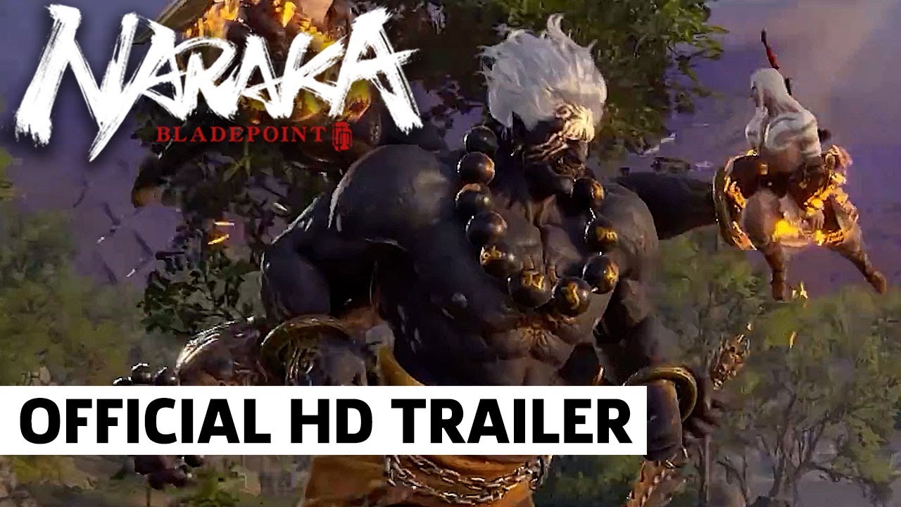 NARAKA BLADEPOINT Launch Gameplay Trailer - YouTube