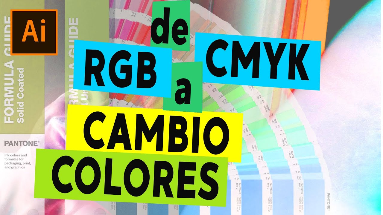 Porque illustrator cc2022 cambia los colores al pasar de RGB a CMYK ...