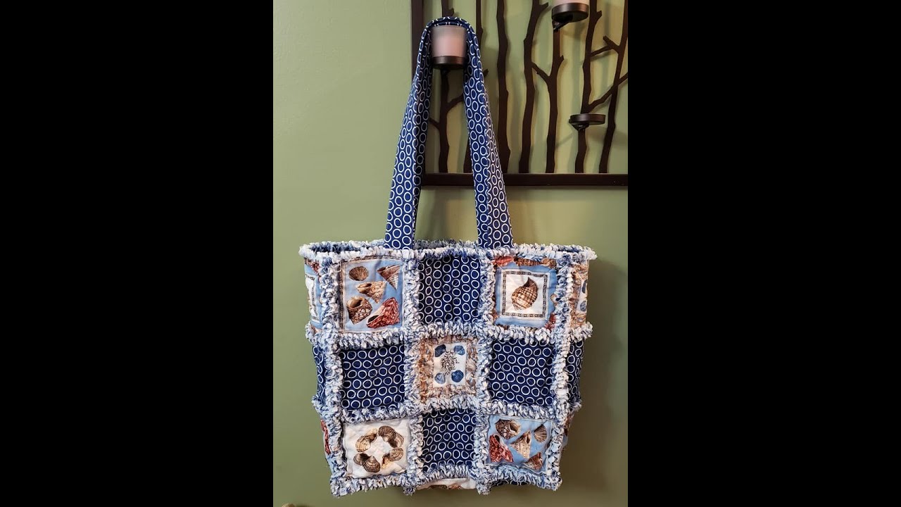 Lets Make A Rag Quilt Bag - YouTube