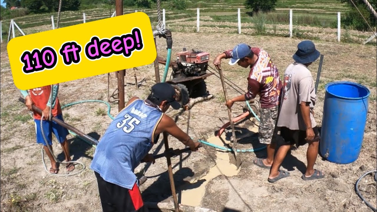 Digging a DEEP WELL in the Philippines! 🇵🇭🇵🇭 - YouTube