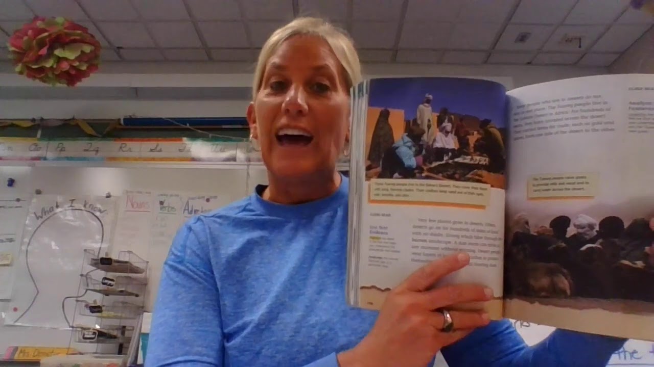 10/6 lesson of the story, Living in the Desert (informational text ...
