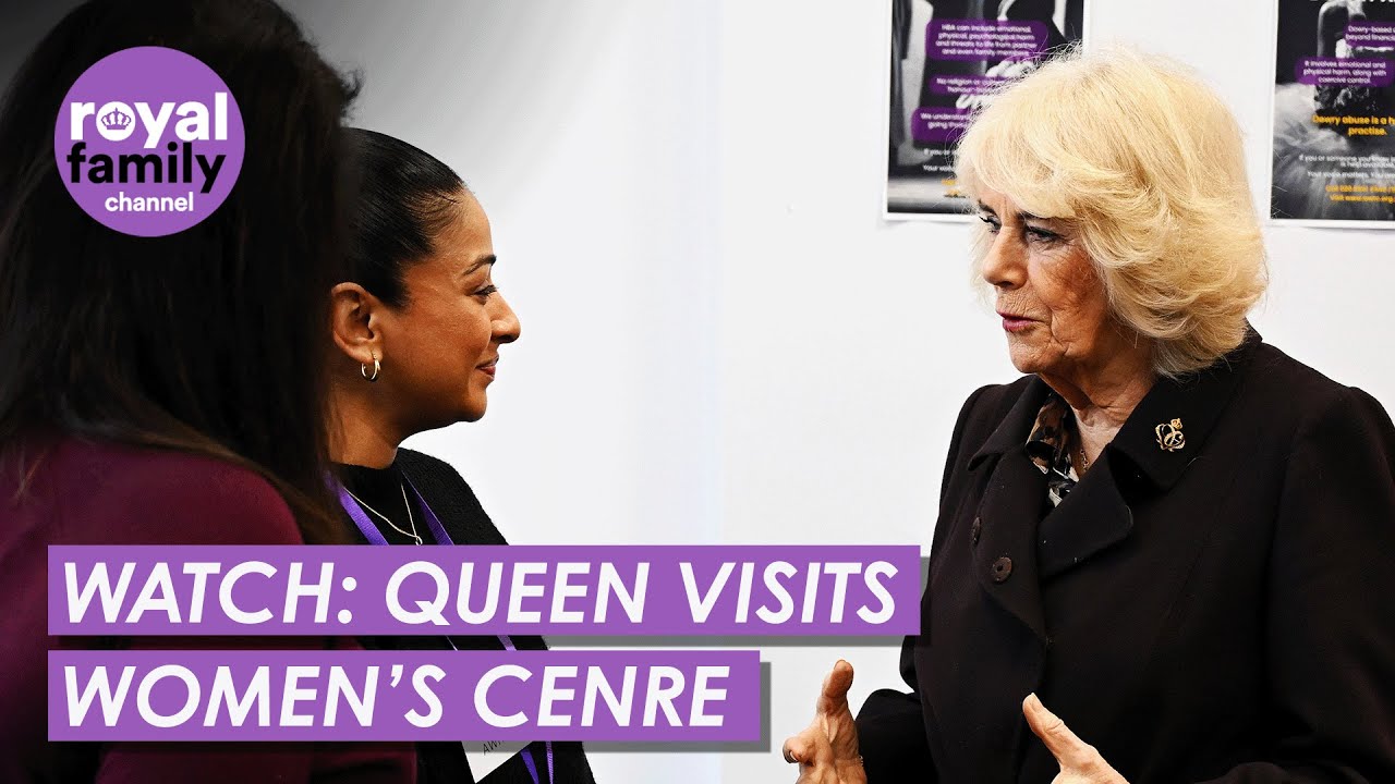 WATCH: Queen Meets Domestic Abuse Victims at Women's Centre in North ...