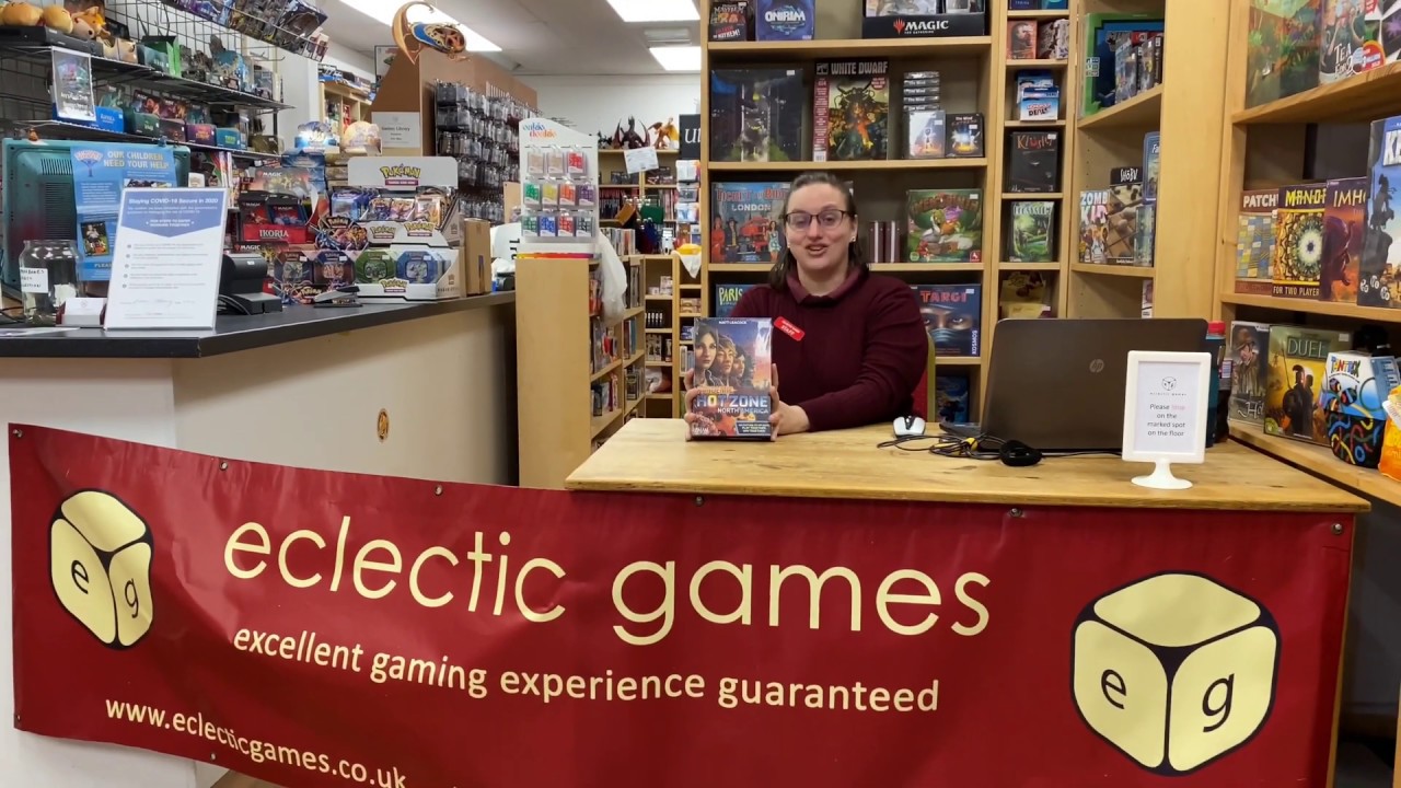 Eclectic Games in Reading reopens - YouTube