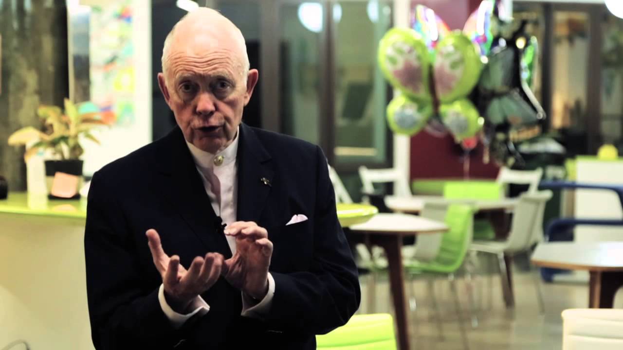Tony Buzan, Our Patron, Talks About 100% MAD - YouTube
