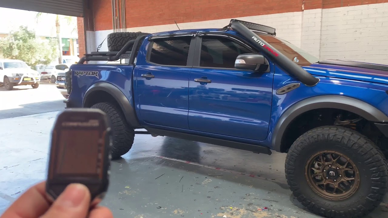 Ford Raptor 2019 MK3 Remote Engine Start - YouTube