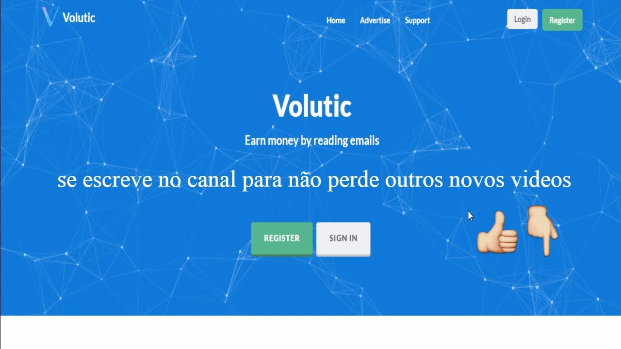Nova Plataforma Volutic Ganhe Dinheiro Lendo Emails na hora - YouTube